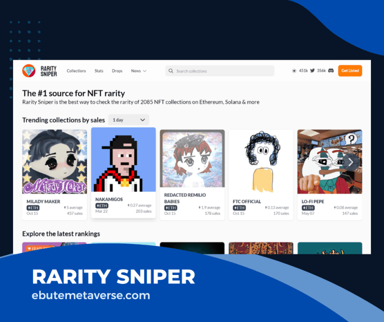 22 Powerful NFT Rarity Tools to Pull NFT Rarity Score - Ebutemetaverse